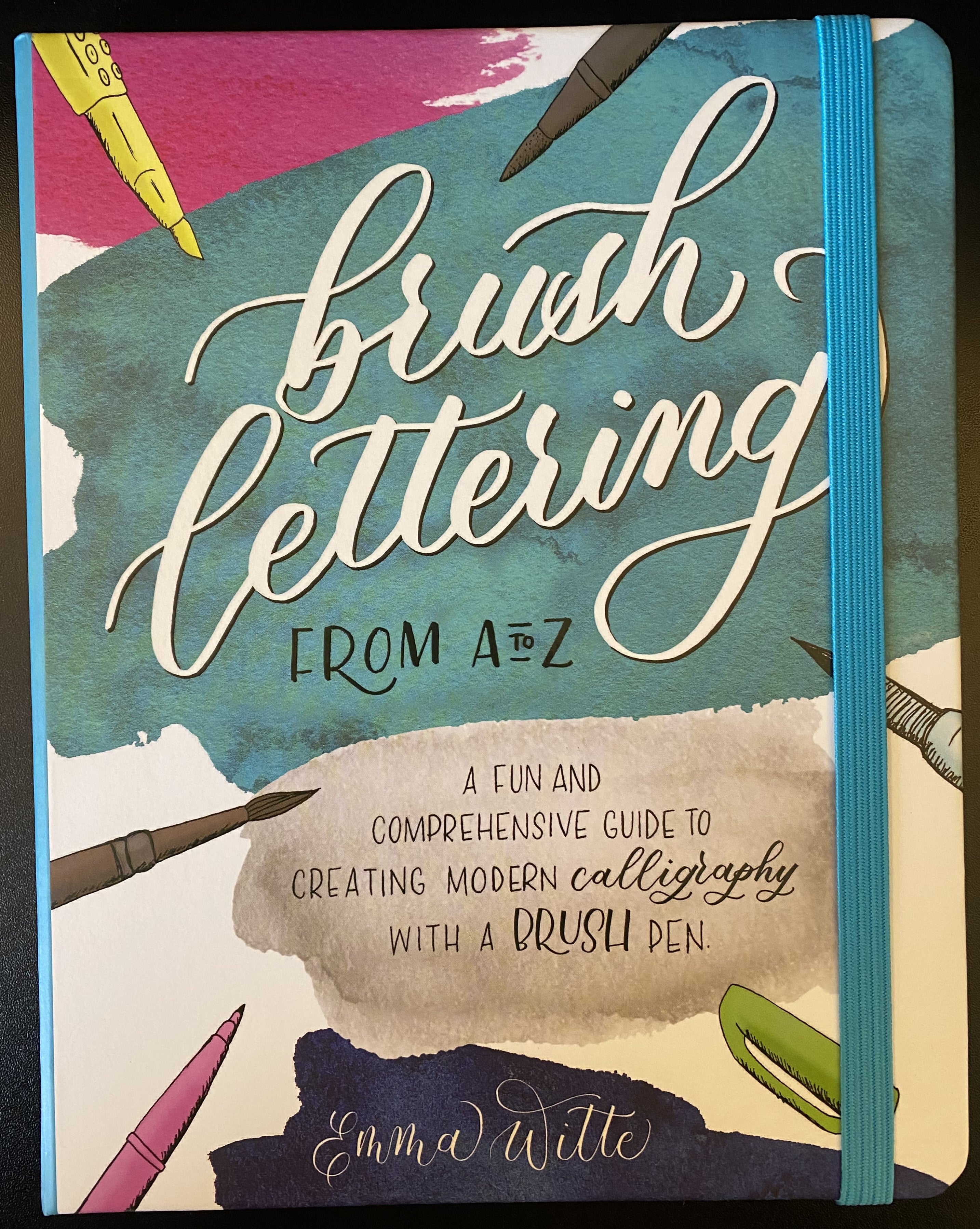 Brush Lettering From A to Z by Emma Witte | The Haunted Whimsy LLC