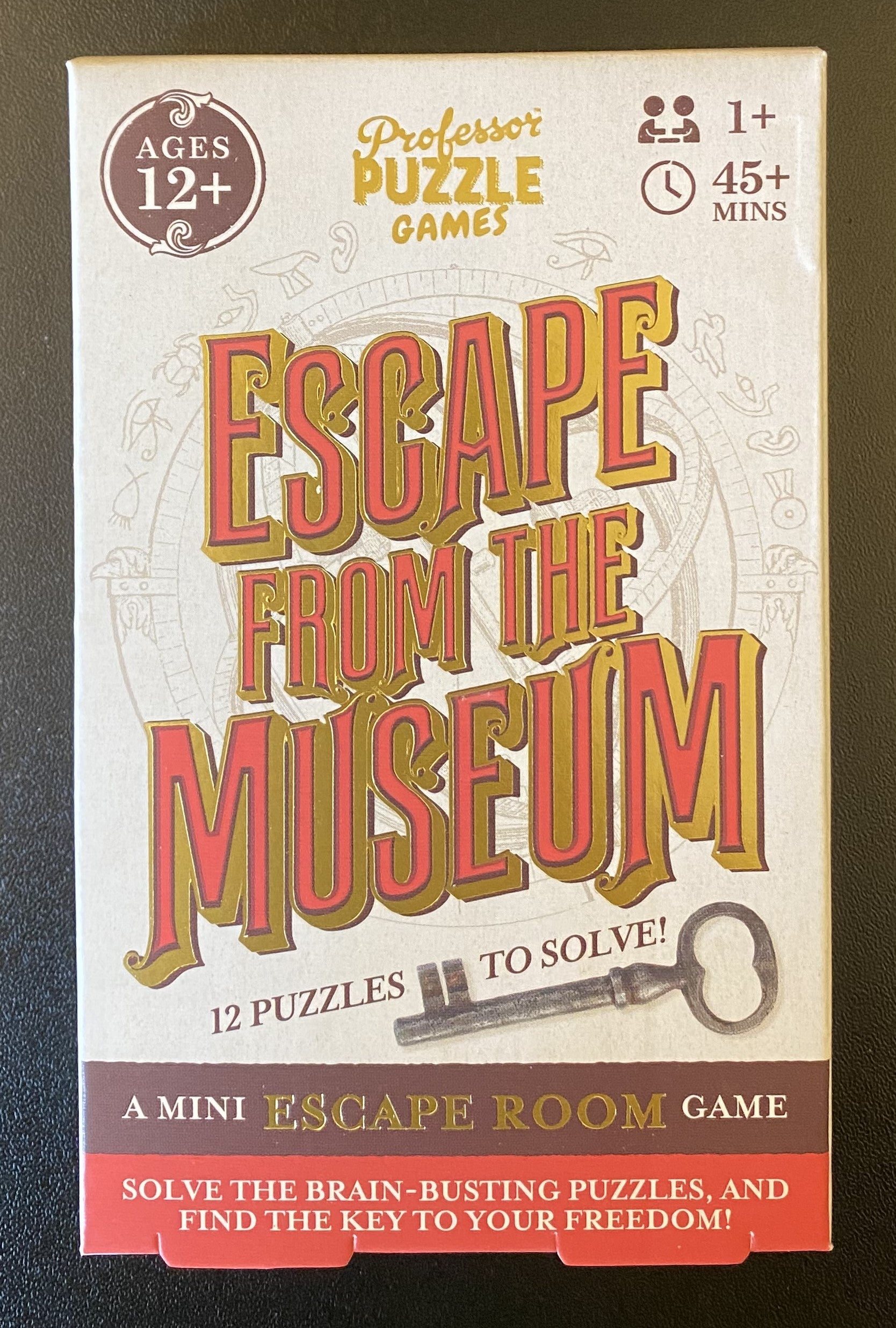 Escape From The Museum - Mini Escape Room Game | The Haunted Whimsy LLC