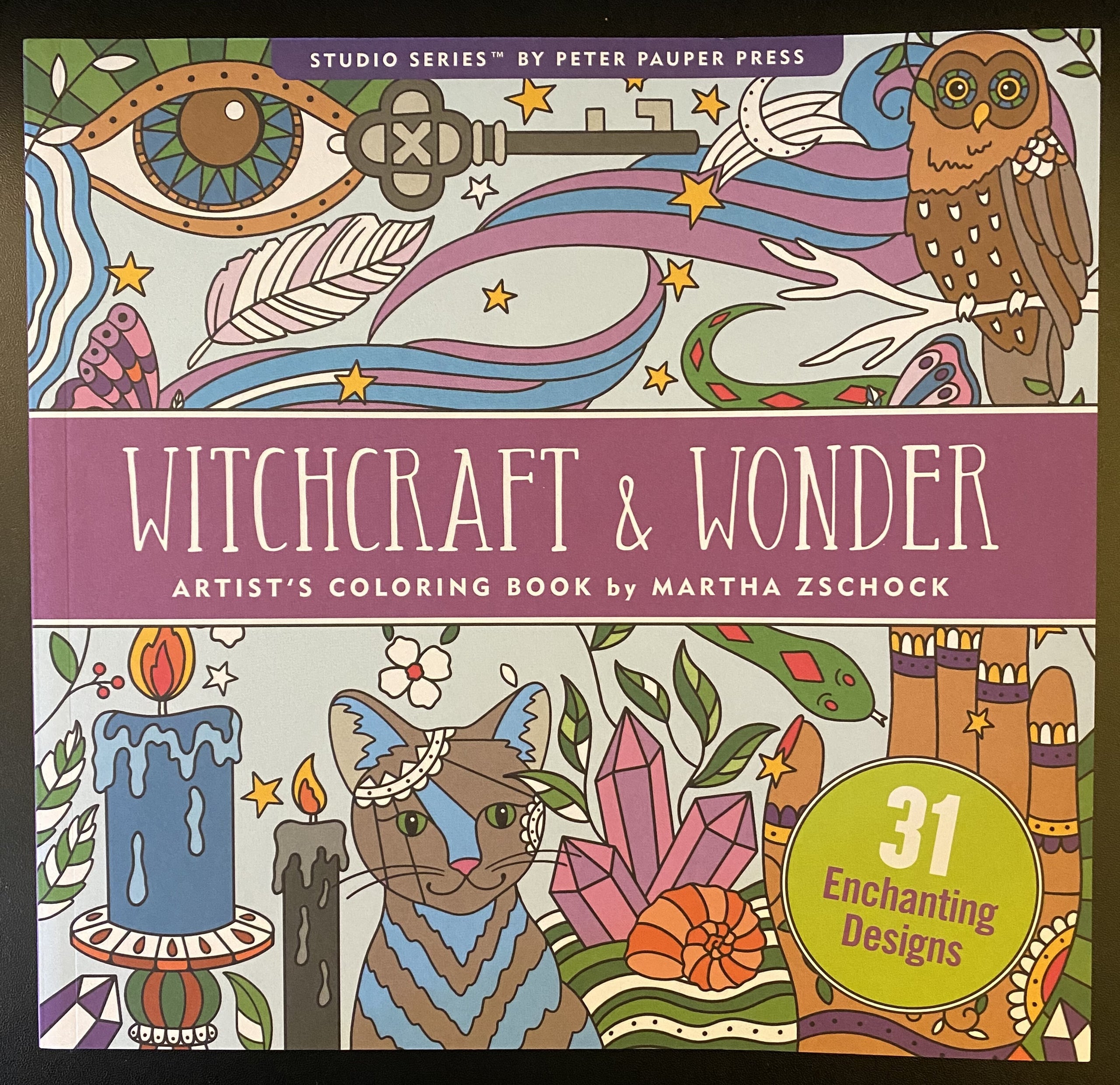 Witchcraft & Wonder Coloring Book (Studio Series) | The Haunted Whimsy LLC